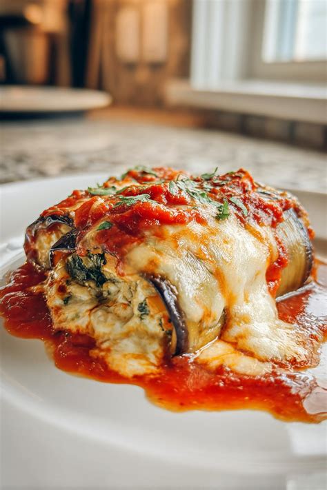 Irresistible Healthy Eggplant Rollatini With 2 Secret Veggies Inspire