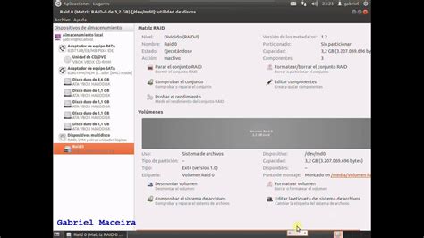 Linux Ubuntu Raid 0 Youtube