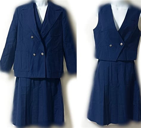 Yahooオークション 神奈川県 希望ヶ丘中学校 制服 制服学生服つつ