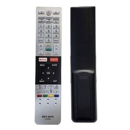 Controle Remoto Tv Semp Toshiba Smart Netflix CR 3261 CT 8536 Sky