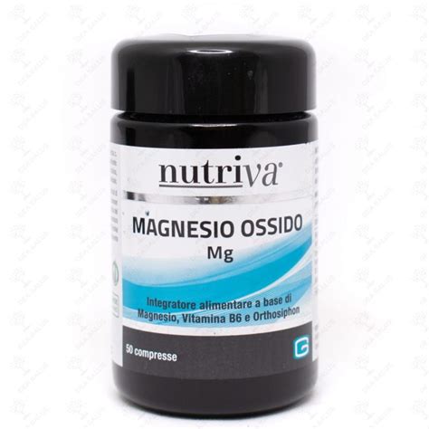 Nutriva Magnesio Ossido Mg Da Compresse Cabassi Giurati Dea Salus