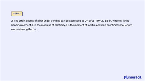 Solved Using Castiglianos Theorem Find The Maximum Deflection Of The