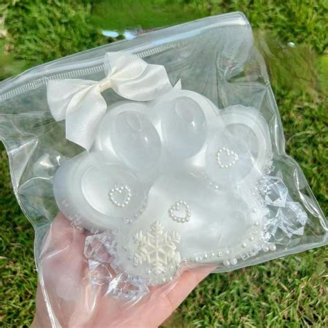 New Super Jumbo Diamond Moonlight Cat Paw Squeezy Toy Slow Rebound