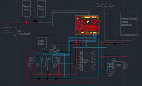 project dual axis solar tracker with real time data monitoring and