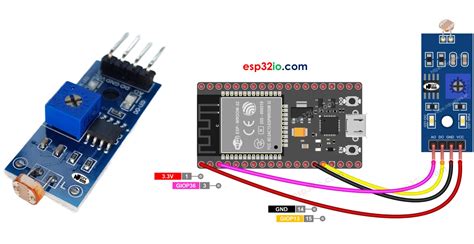 Esp32 Ldr Module Esp32 Tutorial