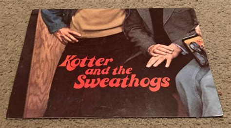Vintage Welcome Back Kotter Kotter And The Sweathogs Poster John