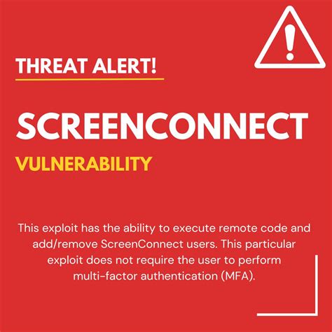 Blueshift Warns Of Screenconnect Exploit Blueshift Cybersecurity Posted On The Topic Linkedin