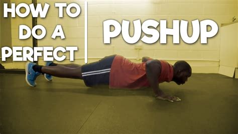 How To Do a Push Up Correctly - Push up basics, hand position & posture - YouTube