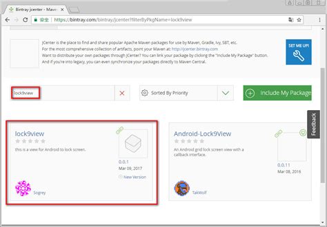Android library 发布到 JCenter Sogrey