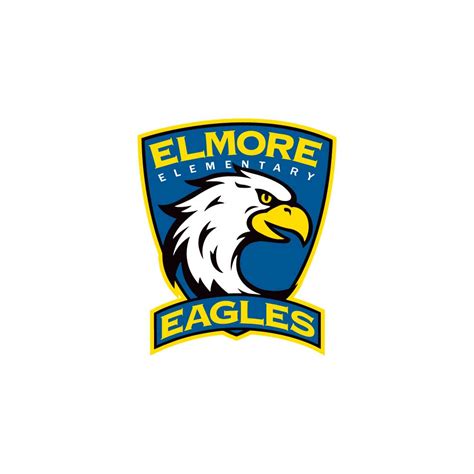 Elmore Elementary Eagles Logo Png Svg Ai Vector Free Download