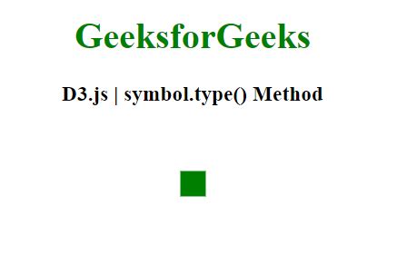 D Js Symbol Type Method Geeksforgeeks