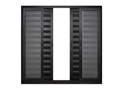 Janela De Alum Nio Preto Veneziana De Correr 6 Folhas Suprema O