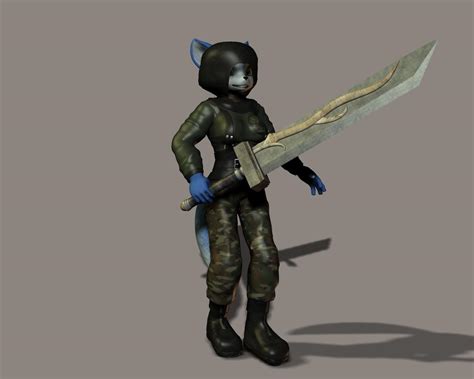 Jungle Warrior 3d And 2d Art Sharecg