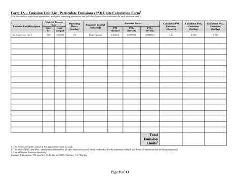 Nevada Class Ii General Air Quality Operating Permit For Concrete Batch Plants Application Form