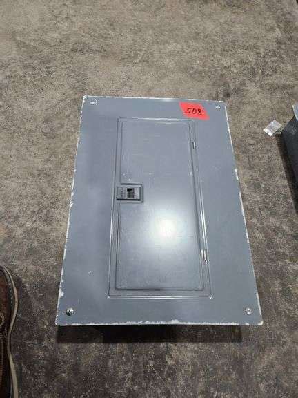 Square D 100amp Main Lug With Breakers Lee Real Estate And Auction Service