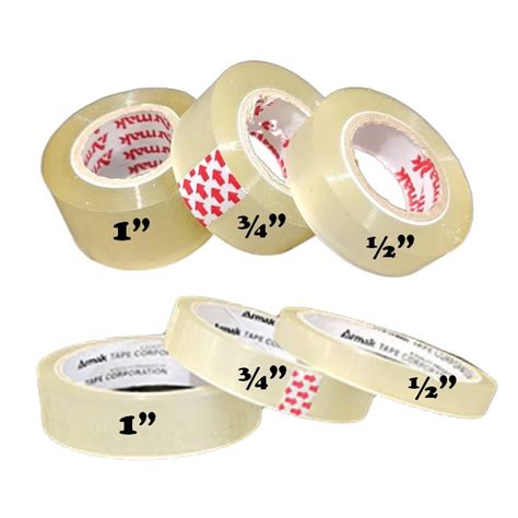 Scotch Tape Big Roll And Small Roll Shopee Philippines