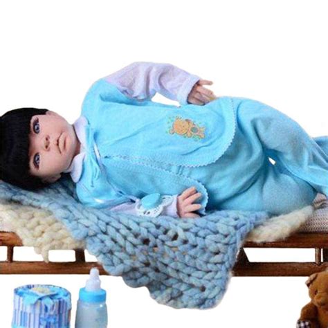 Bebe Boneco Menino Com Olho Fechado Dormindo Pontofrio