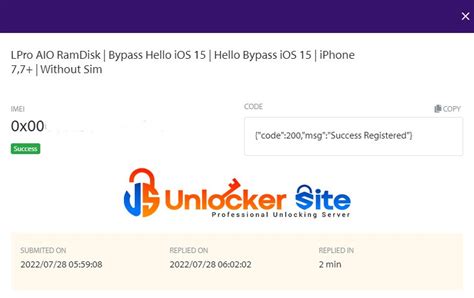 unlocker site lpro aio ramdisk bypass hello ios 15