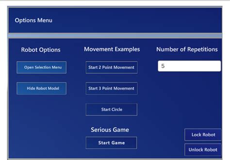 Figure 1 From An Augmented Reality Interface To Control A Collaborative Robot In Rehab A