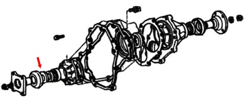 Transfer Case Extension Housing Dust Seal Retainer Genuine 1979 2004