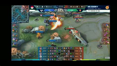 Match Pertama Ling Maxxx Menggila BTR Beta Vs Aura Esports MDL Season 4