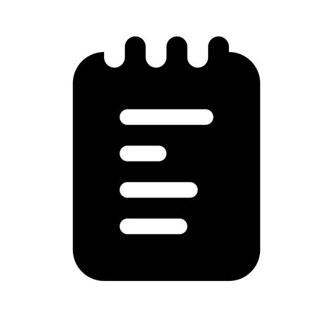 Notepad Png Icon For Stylish Note Pads