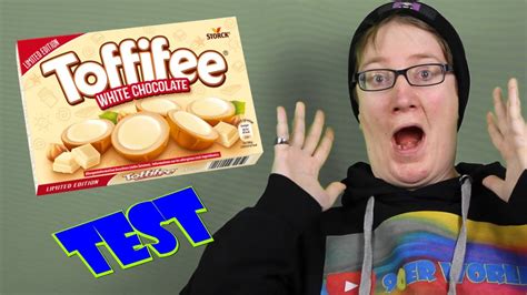 TOFFIFEE WHITE CHOCOLATE Toffifee mit weißer Schokolade Test 90er