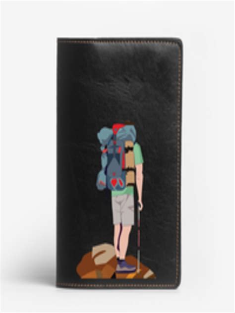 Buy The Messy Corner Printed Leather Passport Cover Travel Accessory