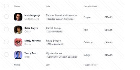 23 Stunning Tailwind Tables For Modern Web Design