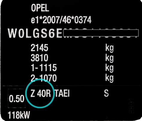 Opel Farbcodes Finden Große Tabelle Auto Motor Öl