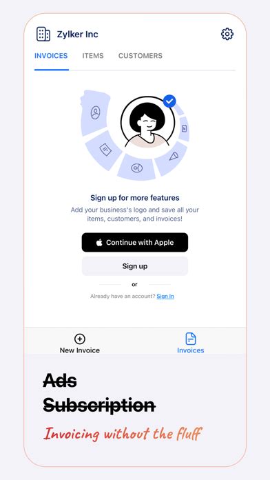 Invoice Generator Zoho Ipa For Ios Download Pgyer Ipahub