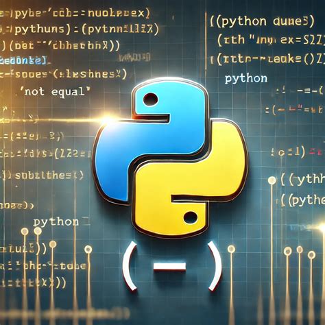 Python Not Equal Operator Beginners Complete Guide Pythonプログラミングの世界