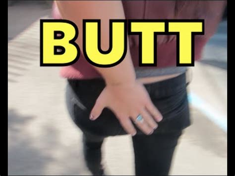 PUBLIC BUTT TOUCH YouTube