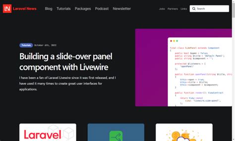 「laravel News」がおもしろい！laravel開発者におすすめの無料メールマガジン！ ばすにっきtips