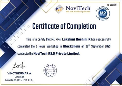 Lakshmi Roshini R On Linkedin Connections Blockchain Novitech