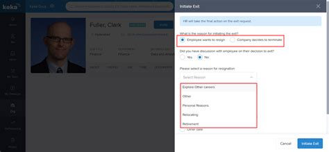 Managing Resignation Termination Settings And Exit Reasons