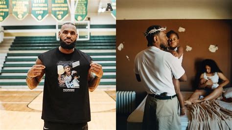 Lebron James Turning Up At Kendrick Lamar`s Show