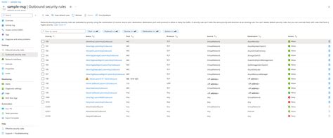 為 Azure Managed Lustre 檔案系統設定網路安全性群組 Azure Managed Lustre File System