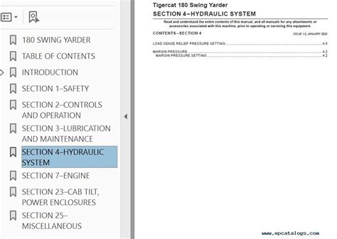 Download Tigercat Swing Yarder 180 Service Manual Pdf