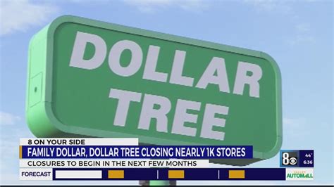 Dollar Tree Closing Stores