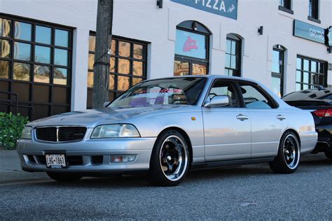 Nissan Leopard Jhy Y33 Digital Gauge And Khm Conversion Sticker