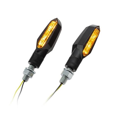 Ibex Blinker Led Blinker Slight Schwarz Blinkfunktion V H M8