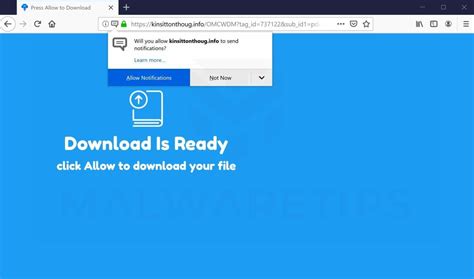 How To Remove “click Allow To Download Your File” Pop Up Scam