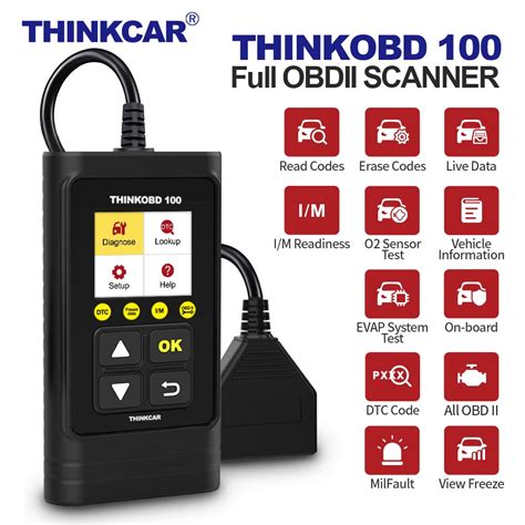 Thinkcar Thinkobd100 Diy Obd2 Code Reader Scanner Grandado