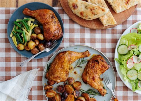 Rotisserie Chicken Leg Dinner Maple Leaf