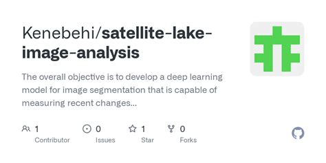 github kenebehi satellite lake image analysis the overall objective