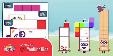 Numberblocks 11 20 Character Cutouts Teacher Made