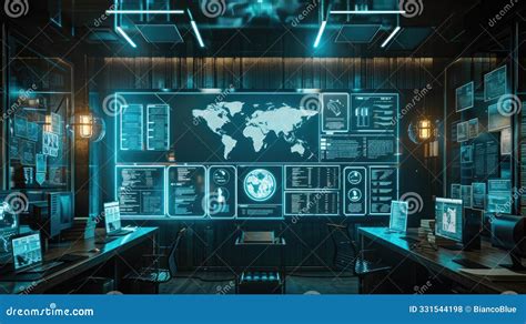 The Advanced Cyber Security Command Center Uses Technology To Monitor And Protect Cyberspace