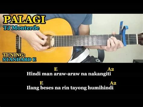 PALAGI TJ Monterde Easy And Learn Guitar Chords Tutorial With