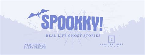 Ghost Facebook Cover Ghost Facebook Cover Maker Brandcrowd